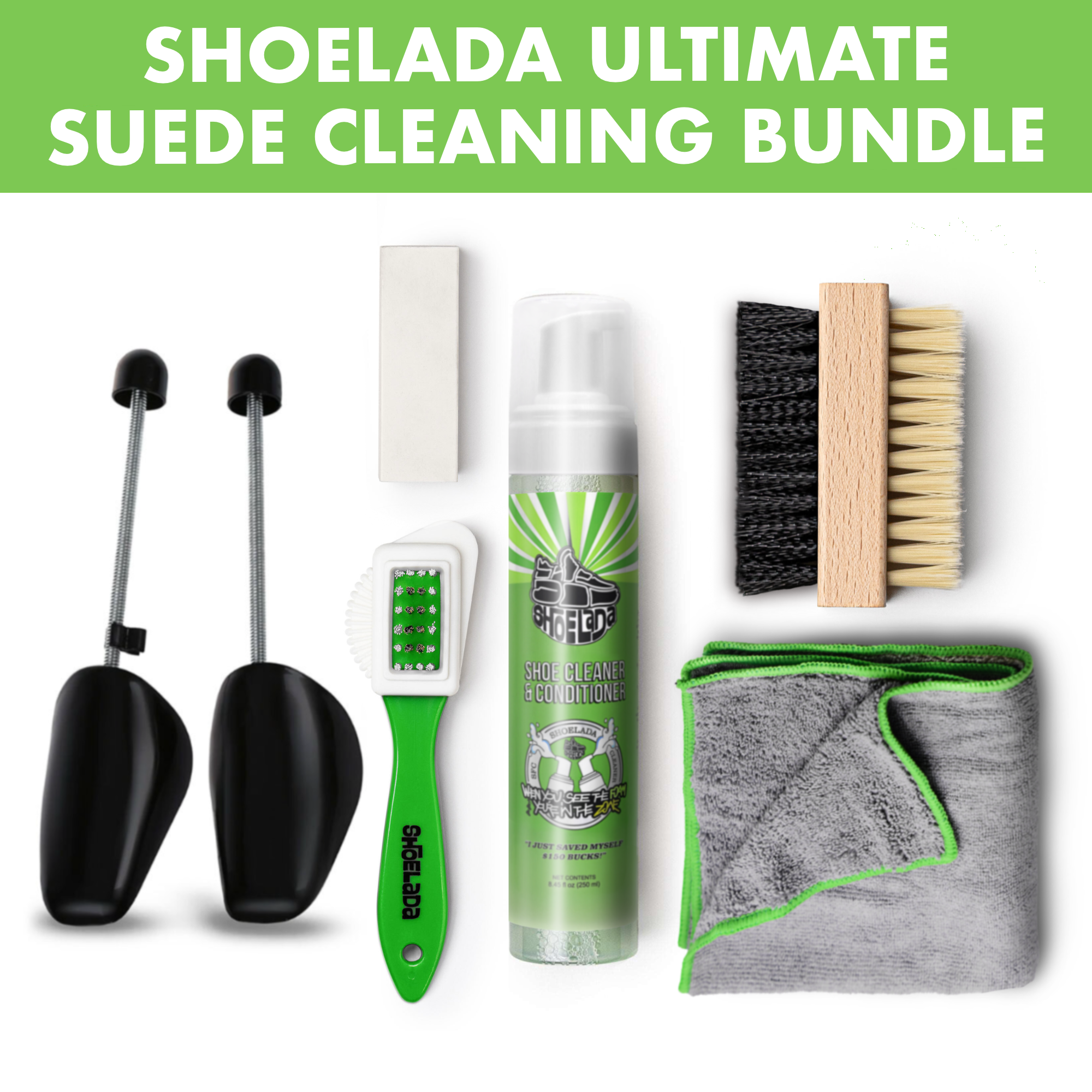 SHOELADA ULTIMATE SUEDE CLEANING BUNDLE – The Shoelada